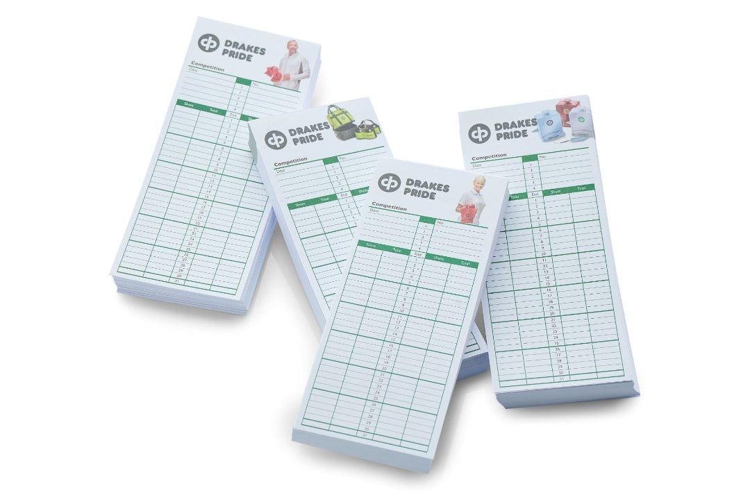 Scorecards (pack of 100) B6400 | Bowls World – Bowlsworld